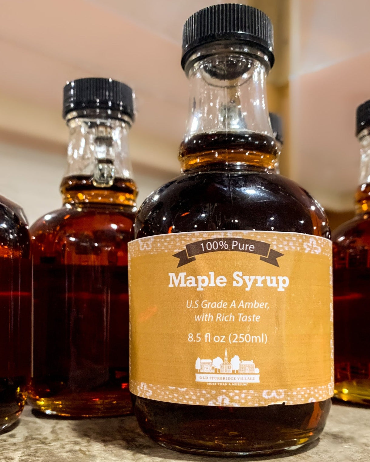Old Sturbridge Village Maple Syrup 8.5 fl oz – Old Sturbridge Village Store